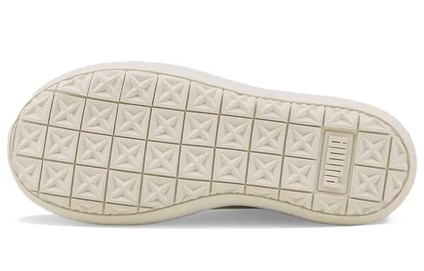 PUMA Suede Mayu "bamboo White - Yellow/white