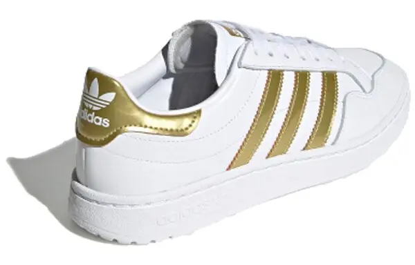 Adidas Team Court "white Gold Metallic