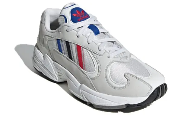 Adidas Originals Yung-1 Athletic Sneakers - Silver/gray/blue