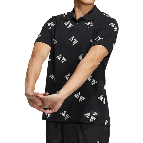 Adidas Field Issue Bp2 Polo Shirt 'black White