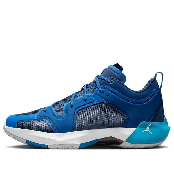 JORDAN 37 Low Basketball Sneakers - Blue