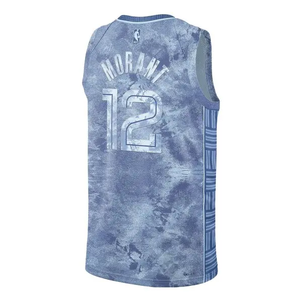 Nike Nba Memphis Grizzlies Ja Morant 12 Mvp Jersey - Blue