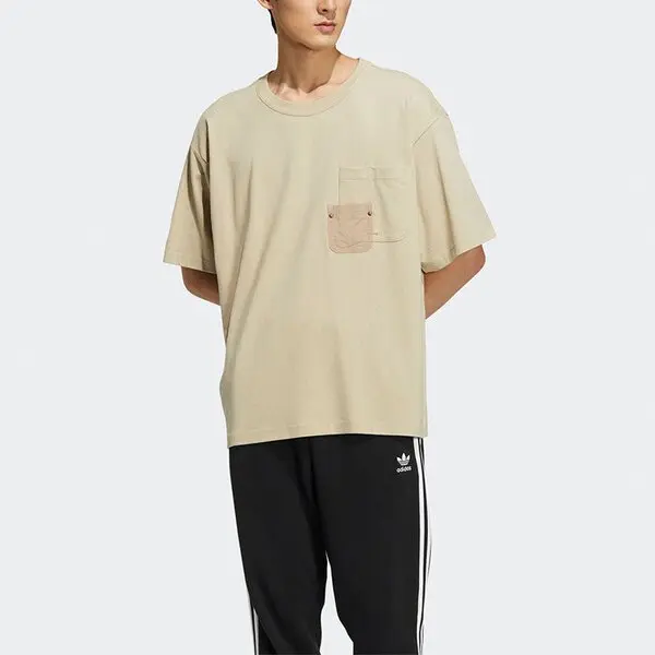 Adidas Originals Adicolor Pocket Tee 'beige
