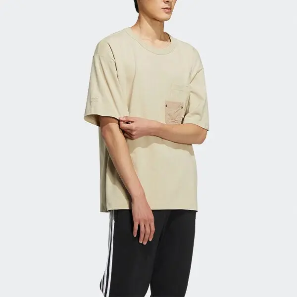 Adidas Originals Adicolor Pocket Tee 'beige