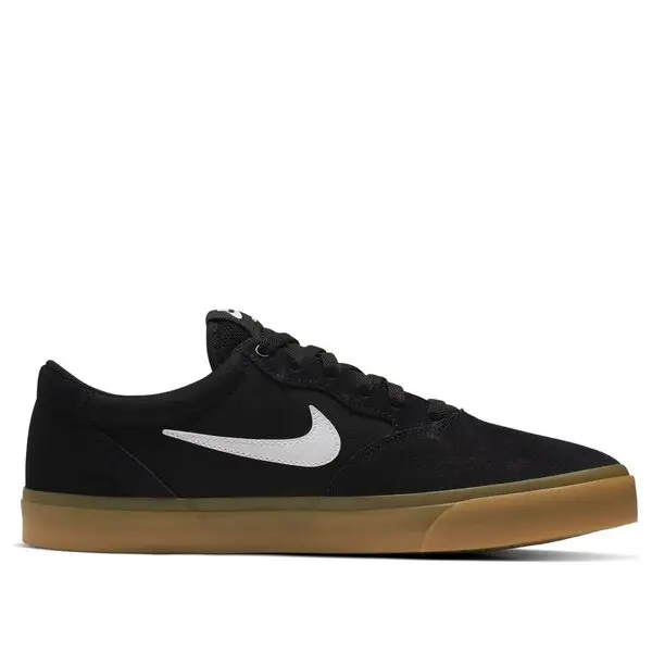 Nike Chron Slr Sb Gum Low Top Sneakers - Black
