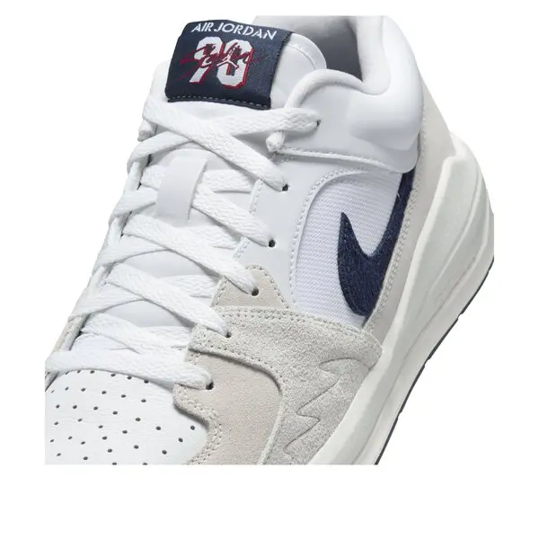 JORDAN Air Stadium 90 Sneakers - Light Bone/obsidian/gym Red