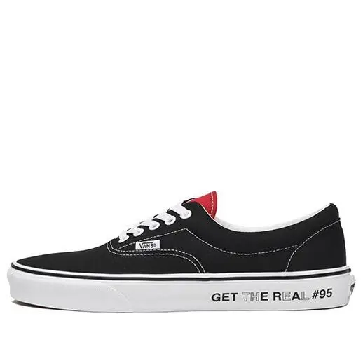 VANS Era "get The Realblack Red" Sneakers - Black/red