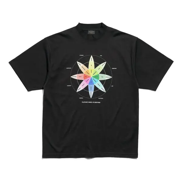 Balenciaga How Do You Feel" T-shirt - Black