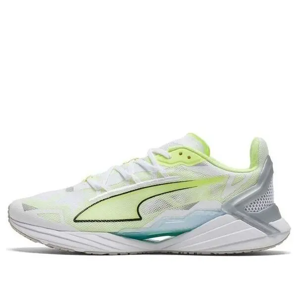 PUMA Ultraride Athletic Sneakers - White/yellow
