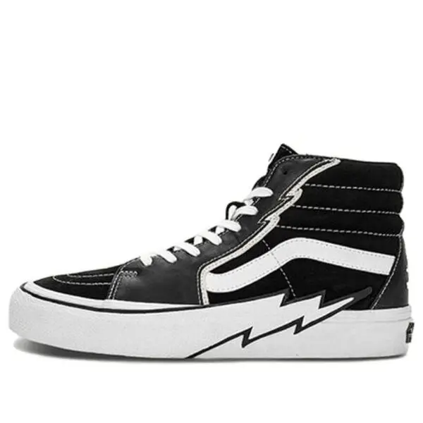 VANS Sk8-hi Vlt Lx X Mastermind World 'bolt Punk Culture' High Top Sneakers - Black