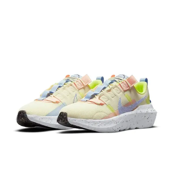 Nike Crater Impact "cashmere Lime Ice" Sneakers - Pollen/volt/peach
