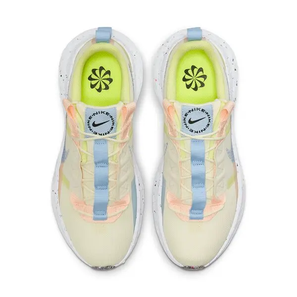 Nike Crater Impact "cashmere Lime Ice" Sneakers - Pollen/volt/peach