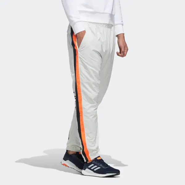 Adidas M Mh Cb Pnt Stripe Loose Sports Pants Gray