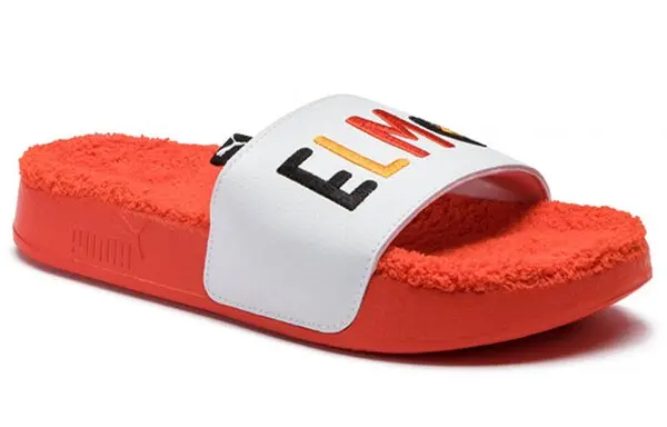 PUMA X Sesame Street Leadcat Slides - Orange