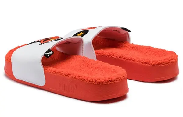 PUMA X Sesame Street Leadcat Slides - Orange