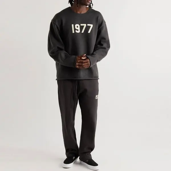 Fear Of God 1977" Raw Edge Sweater