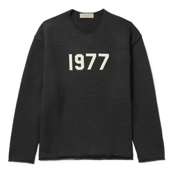 Fear Of God 1977" Raw Edge Sweater - None
