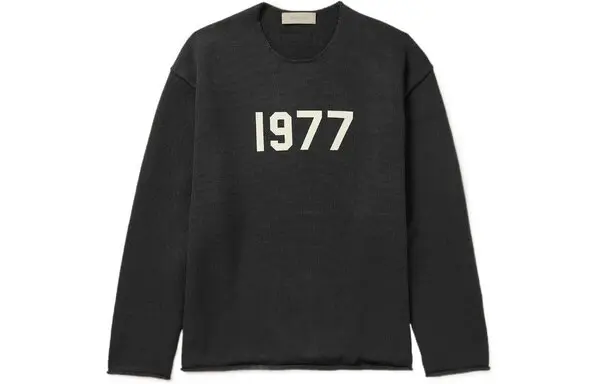 Fear Of God 1977" Raw Edge Sweater