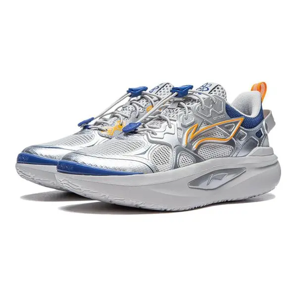 LI-NING Interstellar Sneakers - Silver/blue/yellow