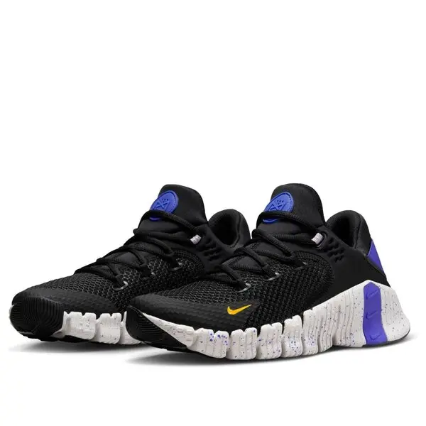Nike Free Metcon 4 Athletic Sneakers - Black/blue