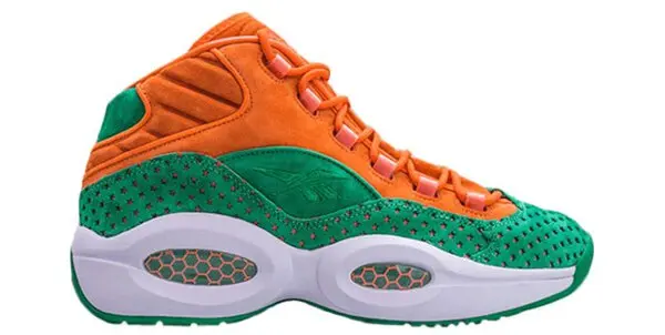 REEBOK Question Mid '15 Stars Sneakers - Orange