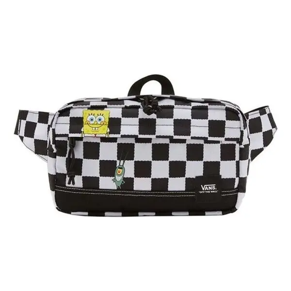 VANS Construct Bum Bag 'black White - Black/white