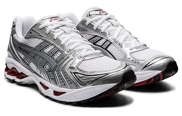 Asics Gel-kayano Athletic Sneakers - Silver/white