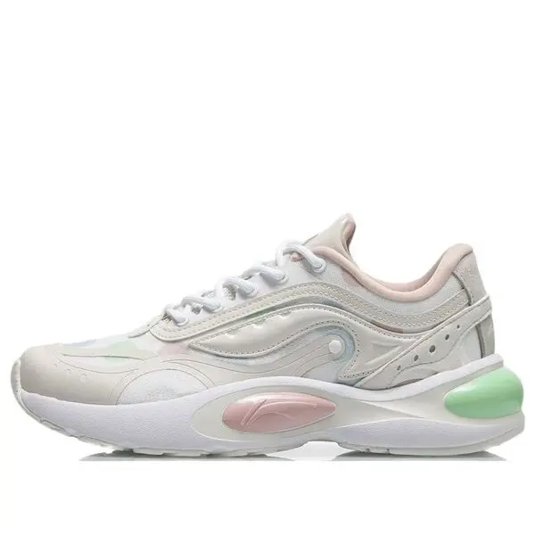 LI-NING V8 Sneakers - White/beige/pink
