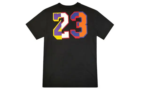 JORDAN Short Sleeve Graphic Tee - Black