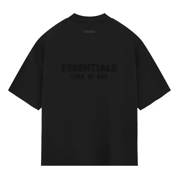 Fear Of God Ss24 V Neck T-shirt 'jet