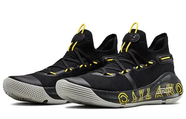 Under Armour Curry 6 "thank You" Athletic Sneakers - Black