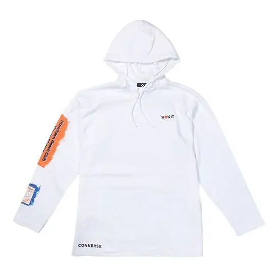CONVERSE X Rokit Hooded Long Sleeve T-shirt