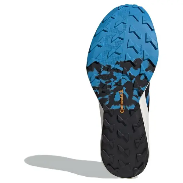 Adidas Agravic Speed Trail Running Shoes - Blue/white/black