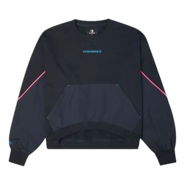 CONVERSE Color Blocked Crewneck Pullover