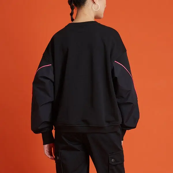 CONVERSE Color Blocked Crewneck Pullover