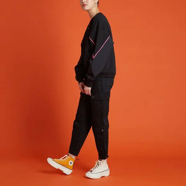 CONVERSE Color Blocked Crewneck Pullover