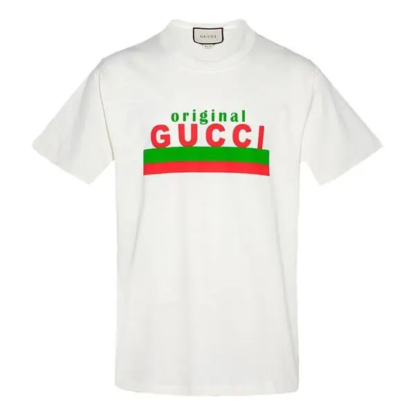 Gucci Original Print Oversize T-shirt - White