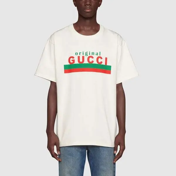 Gucci Original Print Oversize T-shirt - White