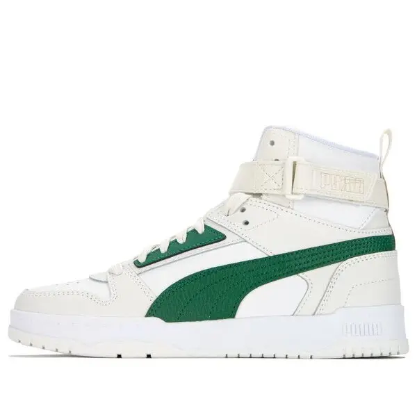 PUMA Rbd Game High Top Sneakers - White/green