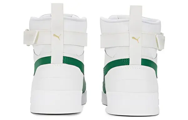 PUMA Rbd Game High Top Sneakers - White/green