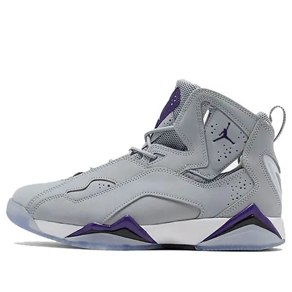 JORDAN True Flight Sneakers - Wolf Grey/purple