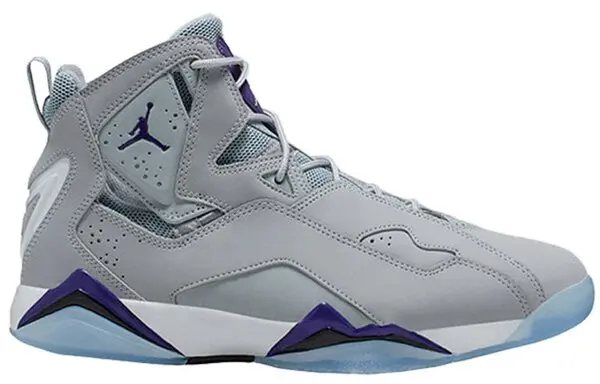 JORDAN True Flight Sneakers - Wolf Grey/purple