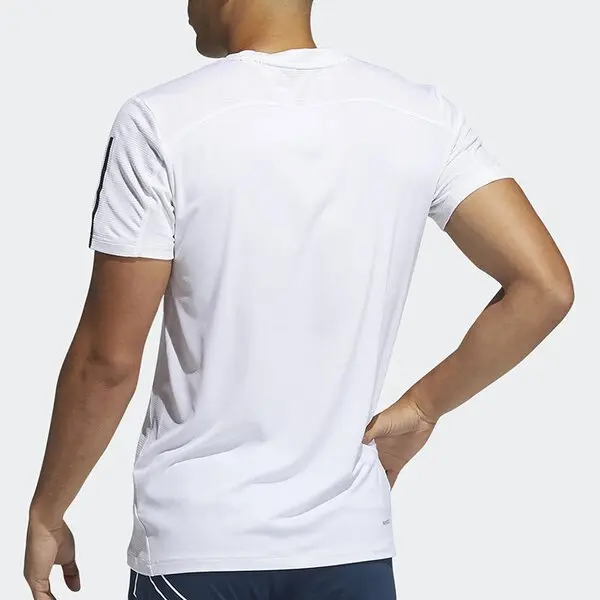 Adidas Aero3s Tee Pb Casual Running Sports Short Sleeve