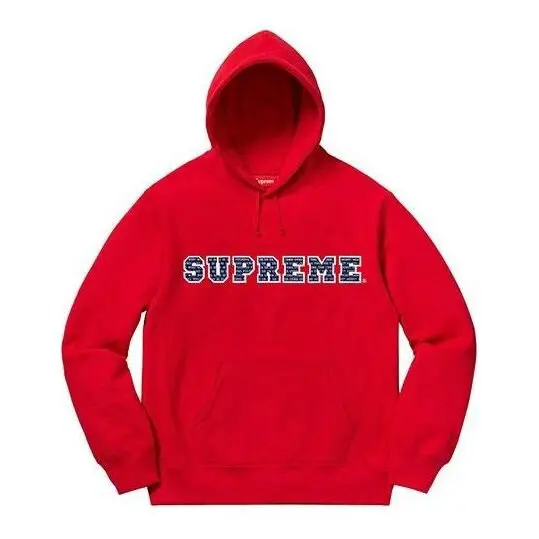 Supreme Fw19 Week 1 The Most Hooded Sweatshirt - Red