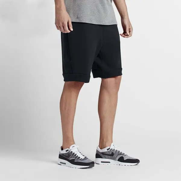 Nike Tech Fleece Alphabet Logo Lacing Loose Shorts