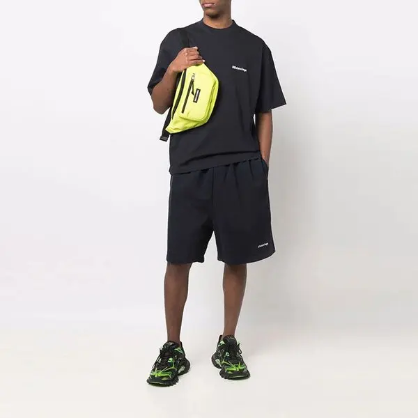 Balenciaga Bb Corp Track Shorts