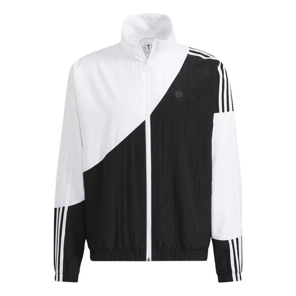 Adidas Neo Colorblock Stand Collar Zip Up Jacket - Multi-color