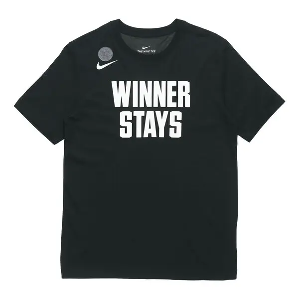 Nike Dri-fit Winner Stays T-shirt - Black/white