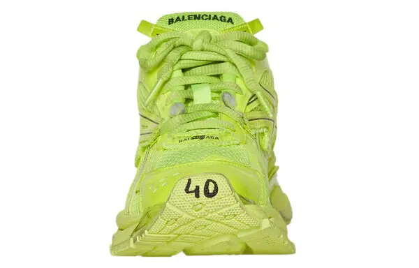 Balenciaga Runner Sneakers - Yellow/black