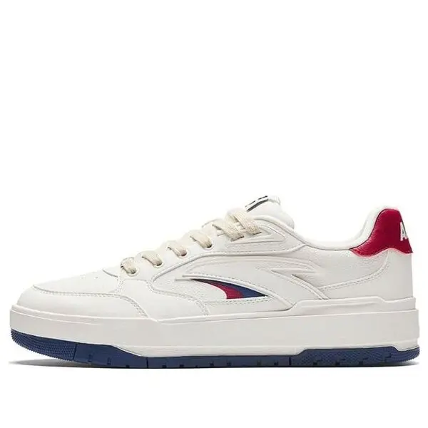ANTA 982 Low Top Sneakers - White/red/navy